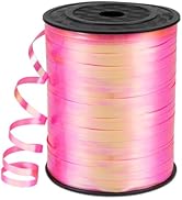 Amazon.com: HimBen 500 Yards 3/16" Shiny Laser Curling Ribbon Black ...
