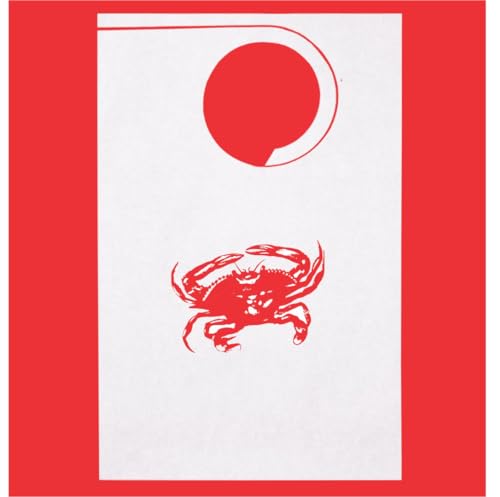 Amazon.com: Party Bibs - Single Crab - Red - Stock Design, poly backed ...