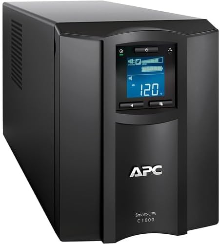 Amazon.com: APC Smart-UPS, SMC1000C Tower Back-UPS, 1000 VA Backup ...