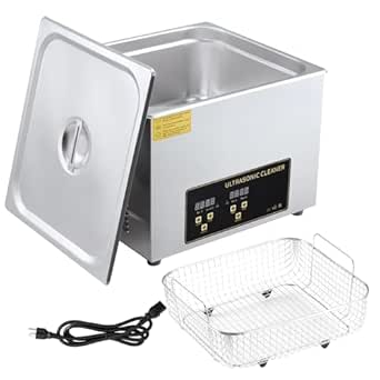 Amazon.com: KIMORE Ultrasonic Cleaner with and Timer, 360W 15L ...