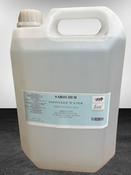 SaroChem™ Pure Deionized Water/Distilled Water/DM water (0 TDS and salt ...