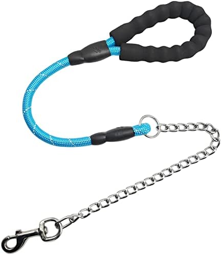 Amazon.com : SEPXUFORE 3FT Chewproof Dog Leash, 1/2" Strong Nylon Rope ...