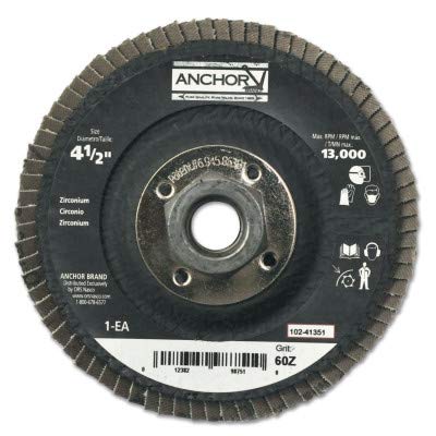 Amazon.com: ANCHOR BRAND, 102-40375, Anchor Premium 4-1/2" 7/8 80Z HD ...