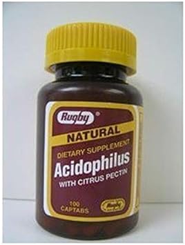 Amazon.com: Acidophilus Caplets with citrus Pectin - 100 Ea : Health ...