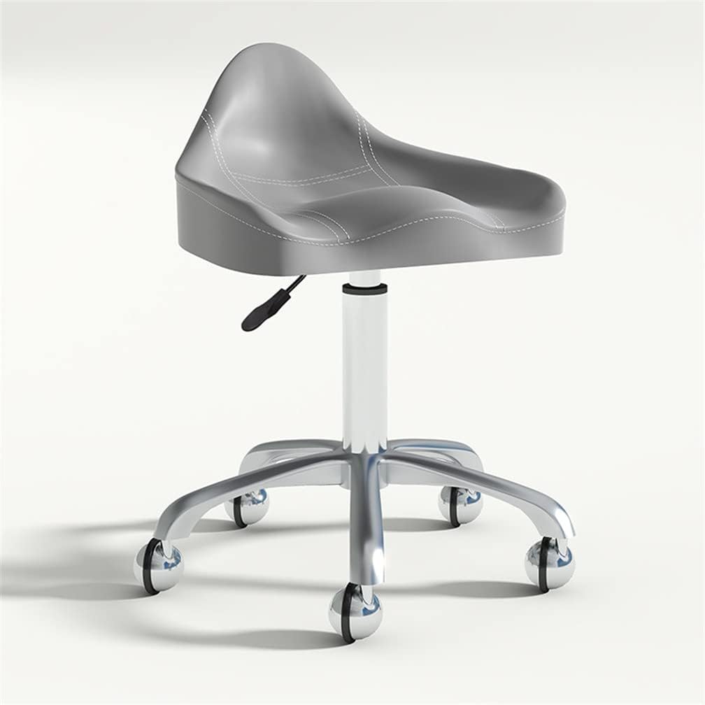 Amazon.com: KNOXC Stools,Ergonomic Rolling Stool Beauty Stool, Height ...