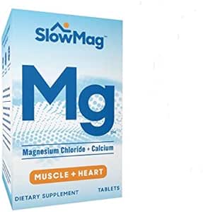 Amazon.com: Slow-Mag Magnesium Chloride with Calcium, Tablets, 60 ...