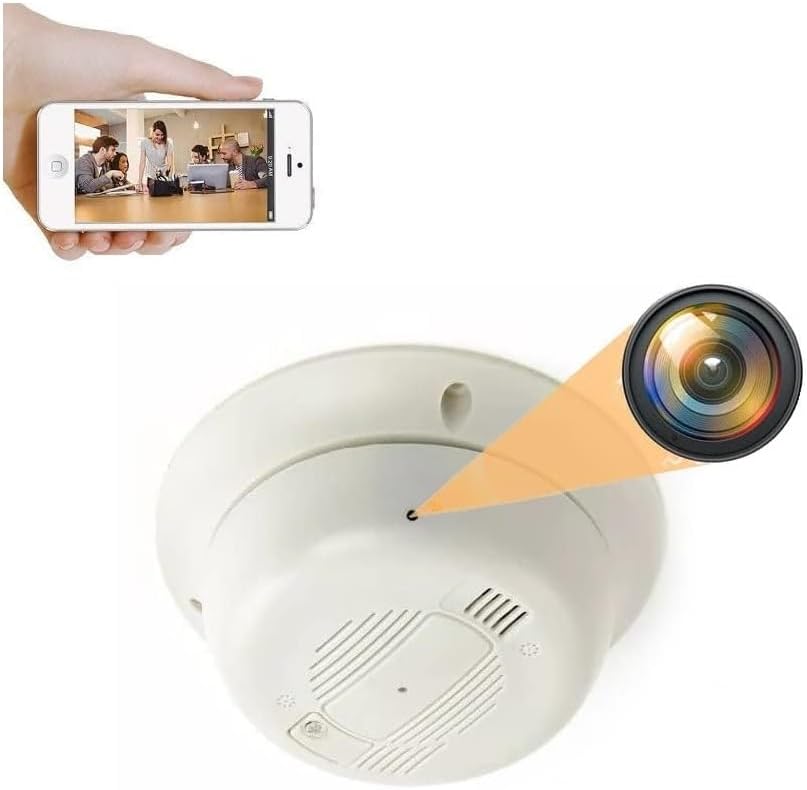Buy FREDI HD PLUS Spy Smoke Detector HD 1080P Camera with Wi-Fi Mobile ...
