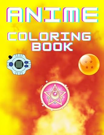 Anime Coloring Book: Pintar Animes : Colaço, Xotopinto, Antão, Inês ...