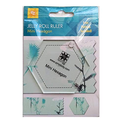 Snapklik.com : EZQuilting Simplicity Jelly Roll Ruler - Mini Acrylic ...