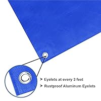 Mipatex Tarpaulin Sheet Waterproof Tirpal Heavy Duty 27ft x 12ft, Poly ...