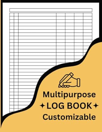 Amazon.com: Multipurpose Customizable Log Book: solution for Small ...