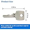 Amazon.com: Alsoyixia 6Pcs 62462 Magna Latch Replacement Keys, for Yard ...