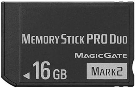 High Speed 16GB Memeory Stick Pro Duo (Mark2) PSP Memory Card ...