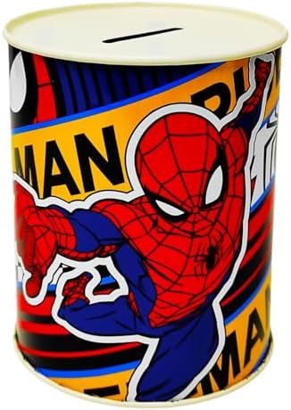 MARVEL Spiderman Money Box 11 x 8 cm Tin Metal Unopened Gift Idea ...