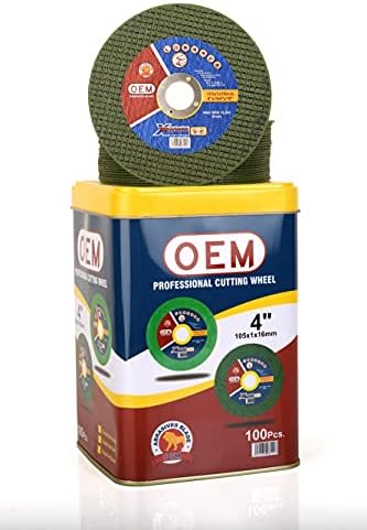 Norton AG4 4 Inches Metal Grinding Wheel Disc (Blue, 100 X 6.0 X 16 mm ...