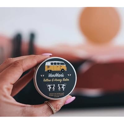 Buy Vanman's Tallow and Honey Balm (2 oz) - Grass Fed Beef Tallow ...