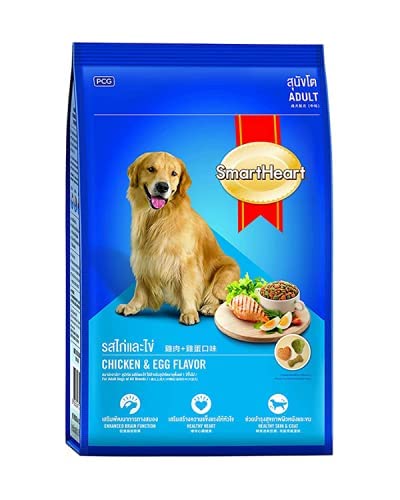 Smart Heart Adult Dog Food Dry Chicken and Egg, 3 kg : Amazon.in: Pet ...