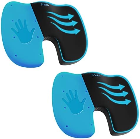 Frido Ultimate Coccyx Seat Cushion with Orthopedic Gel Memory Foam ...