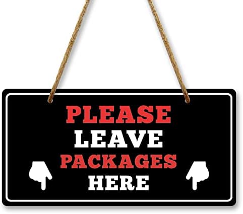 Amazon.com: 1PC Deliveries This Way Sign Left Arrow, 12 x 8 Inches ...