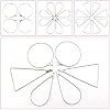 Amazon.com: 180Pcs Earrings Beading Hoop Earring Teardrop Round ...