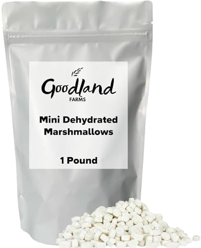 Amazon.com : Vanilla Mini Dehydrated Marshmallow Bits in Resealable Bag ...