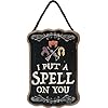Amazon.com: Disney Hocus Pocus I Put a Spell On You Hanging Wood Wall ...