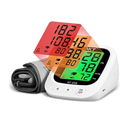 SMIC Smart Dual Talking Automatic Digital Blood Pressure Monitor BP ...