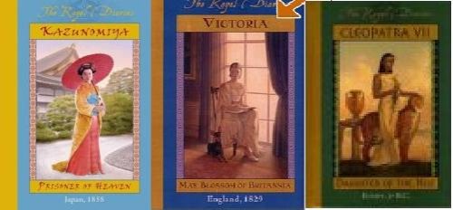 The Royal Diaries 3 Book Set (Kazunomiya: Prisoner of Heaven, Cleopatra ...
