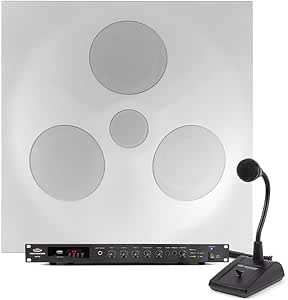 Amazon.com: Pure Resonance Audio Paging Sound System with SD5 Ceiling ...