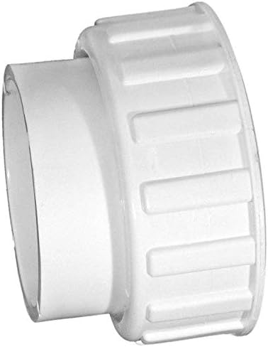 Waterway 400-5570 2 in. Union Nut Slip Tailpiece - White, Kitchen ...