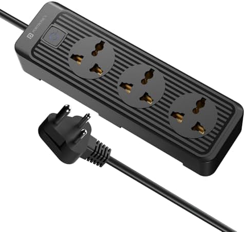 Portronics Power Plate 17 Extension Board with 4 Universal Sockets ...