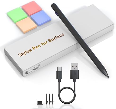 Amazon.com: Microsoft Surface Pencil - Stylus for Surface Pro 11/10/X/9 ...
