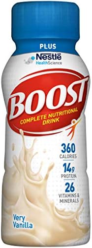 Amazon.com : BOOST Plus Ready to Drink Balanced Nutritional Drink, Very ...