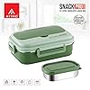 Buy Attro Snackpro Plastic Lunch Box Airtight & Leak Proof Containers ...
