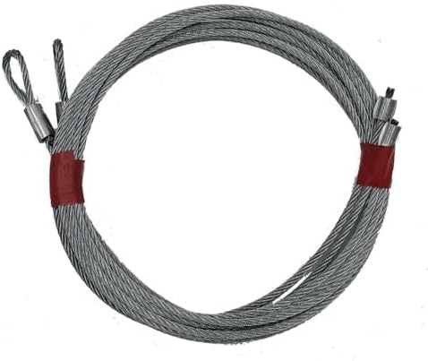 Amazon.com: Galvanized Torsion Cables 7X19 7' Garage Door, Pair : Tools ...