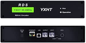 Amazon.com: Generic YXHT FM Broadcast RDS-A Encoder Radio Data System ...