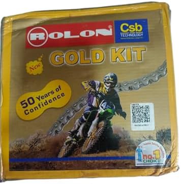 Chain Sprocket Set Kit Compatible with Super Splendor Sprockets, Chain ...