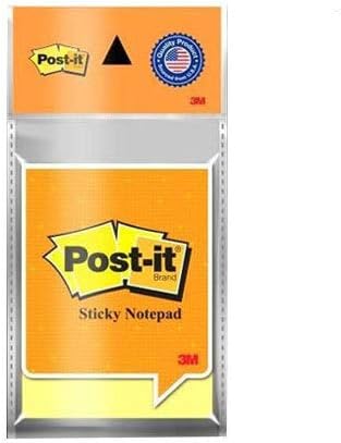 Post-it Color Notes(3"x3") - Pack of 3 (3x100 sheets , colors may vary ...