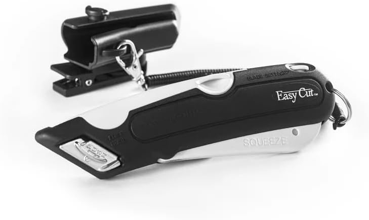Easy Box Cutter 1000 White STD - Utility Knife, Box Cutter Ergonomic ...