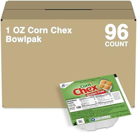 Amazon.com: Corn Chex Cereal Single Serve Bowl, 1 Oz (Pack of 96 ...
