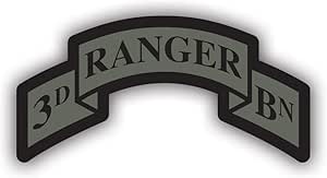 Amazon.com: fagraphix Subdued 3rd Ranger BN Sticker Decal - Self ...