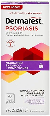 Amazon.com : Dermarest Psoriasis Medicated Shampoo plus Conditioner | 8 ...