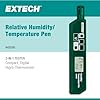 Extech 445580 Humidity and Temperature Pen Sized Meter with Pocket Clip ...