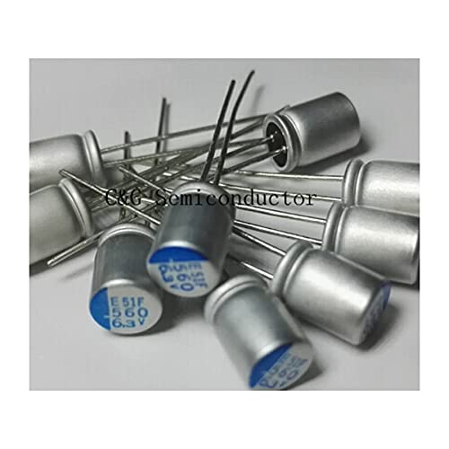 Amazon.com: 10pcs 6.3V 560UF 6SEPC560MW Solid Capacitor Motherboard ...