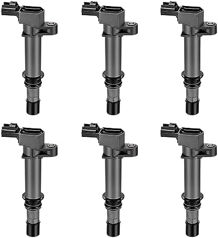 Amazon.com: ECCPP Pack of 6 Ignition Coil Compatible for Jee-p Cherokee ...