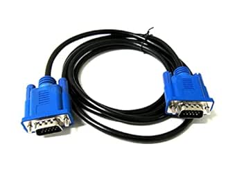 Amazon.com: 5FT SVGA VGA M/M LCD LED Monitor Blue VGA Cable Male to ...