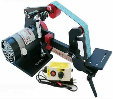 Industrial Belt Sander DIY Desktop Knife Sharpener Fixed Angle Polisher ...