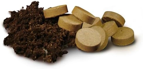 Amazon.com : 100 Pack Compressed Sphagnum Peat Moss Quick Grow Soil ...