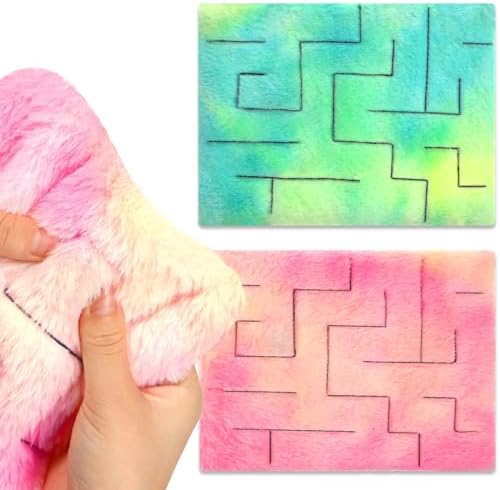 Amazon.com: 4 Pcs Marble Maze Mat Sensory Fidget Stress Relief Toys ...