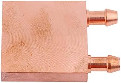 Ketsicart® Copper Water Cooling Block Liquid Cooler Waterblock radiator ...